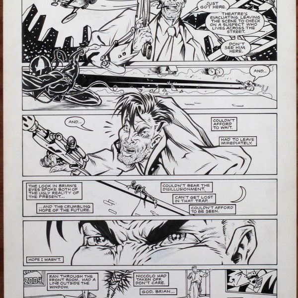 Original Color Artwork of Christine Spar From Grendel: Devil's Legacy ...