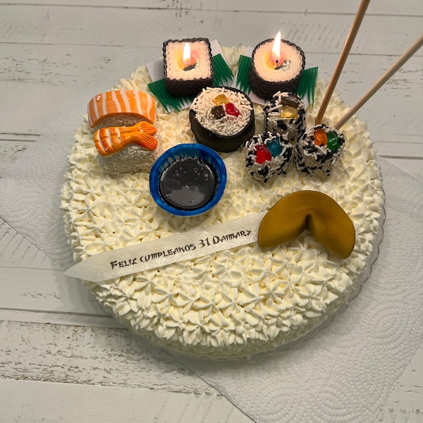 Spam Musubi Gift Spam Sushi Candle Luncheon Meat Candle Beeswax ...