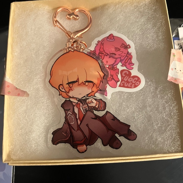 Limbus Company/lobotomy Corporation: Sinclair 2.5" Acrylic Charms - Etsy
