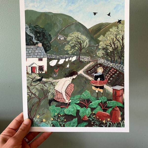 Snow Day - Greeting Card - Folded Card - Etsy