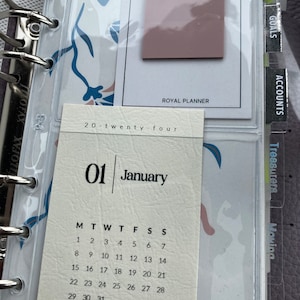 Ruler Page Marker Pocket, Personal, A6, A5, Discbound - Etsy UK