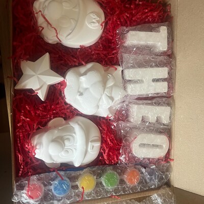 Super Mario Personalised Painting Set - Etsy UK