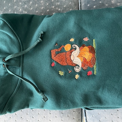 Autumn Gnome Embroidery Design, 3 Sizes, Instant Download - Etsy