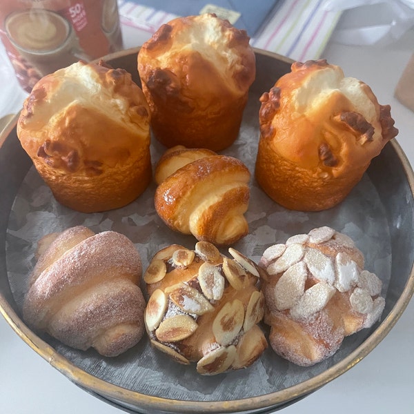 Fake Mini Croissants (set of 4) - Etsy