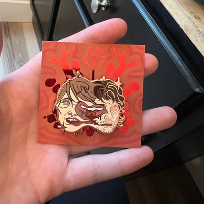 Hannibal 'blurring' Hard Enamel Pins - Etsy
