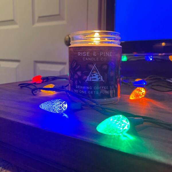 Space Themed Soy Wax Candle | Musk Ozone Candle | Masculine Candle ...