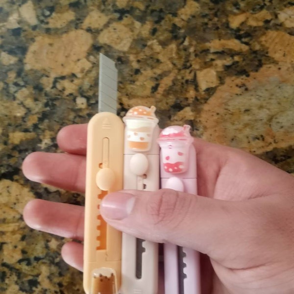 NEW Sanrio Box Cutter, Cute Box Cutter, Kawaii, Kuromi, Cinnamoroll, My ...