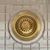 Unlacquered Brass Glass Rinser for Kitchen Sinks, Kitchen Sink ...
