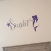 Name Wall Decal Kids Nursery Mermaid - Wall Decals Nursery ...