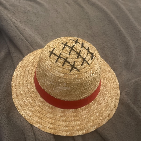 Large Straw Hat for Adults - for Cosplay or Everyday Wear - With ...