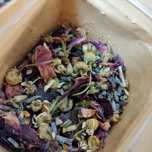 EMPATH GODDESS Tea Blend Relaxing & Cleansing Loose Leaf - Etsy