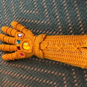 Infinity Gauntlet PDF Crochet Pattern Instant Download Inspired by ...