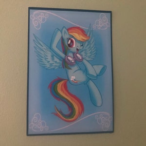 Apple Bloom - My Little Pony - Brony Character - Just Over A5 Size - - Etsy