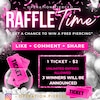 Raffle Flyer, DIY Flyer Design Template, Giveaway Flyer, Raffle Ticket ...
