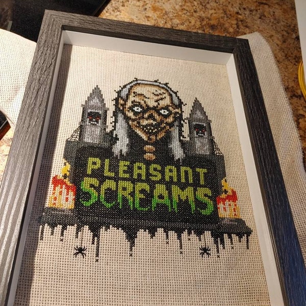 Hearse Get in Loser Gothic Cross Stitch Pattern Occult, Funny, Modern ...