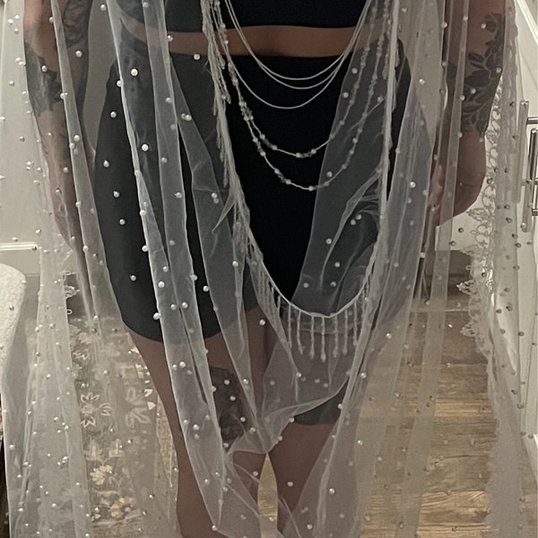 Gold Glitter Star Cape Veil,celestial Wedding Cape,bridal Cape Stars ...