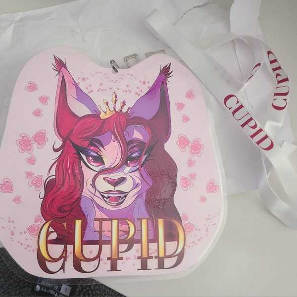 Fursona Badge | Custom Furry Item | Fully Customizable Convention ...