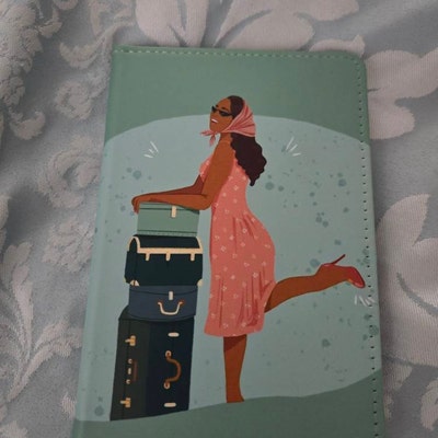Large Curvy Black Girl Notebook African American Boss Chick Journal 8 ...