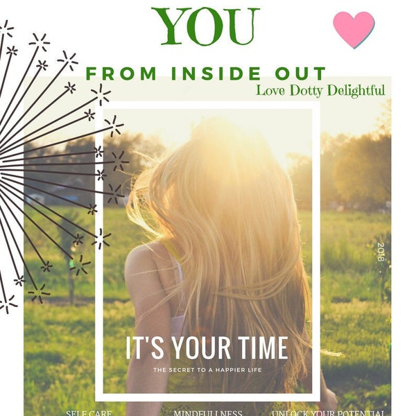 Self-esteem Magazine: Positivity & Wellbeing Guide (PDF) - Etsy