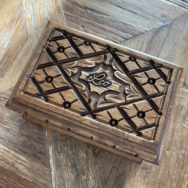 Extra Large Secret Box 8 Step Puzzle Box Treasure Box With Hidden Key ...