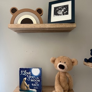 Giraffe Stacking Rainbow Shelfie Kids Room Decor Jungle - Etsy