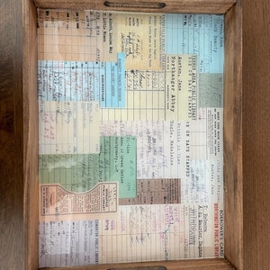 Vintage Library Card Collage Poster Print - Etsy