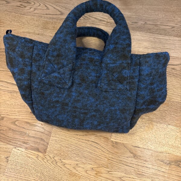 Mini Tote Bag Pattern , Tote Bag With Pockets , Canvas Tote Bag ...