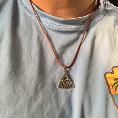 6mm Braided Cord Necklace Thick Braided Leather Necklace With - Etsy