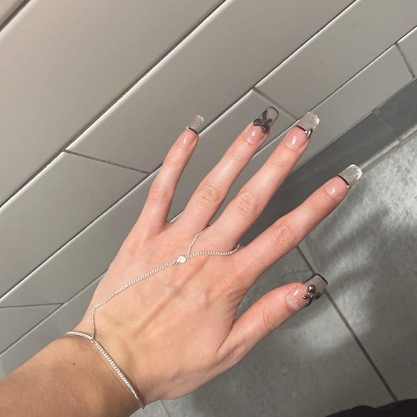 Beautiful and Pure sheer Pink / Gel Nails / Reusable Nails / Essential ...