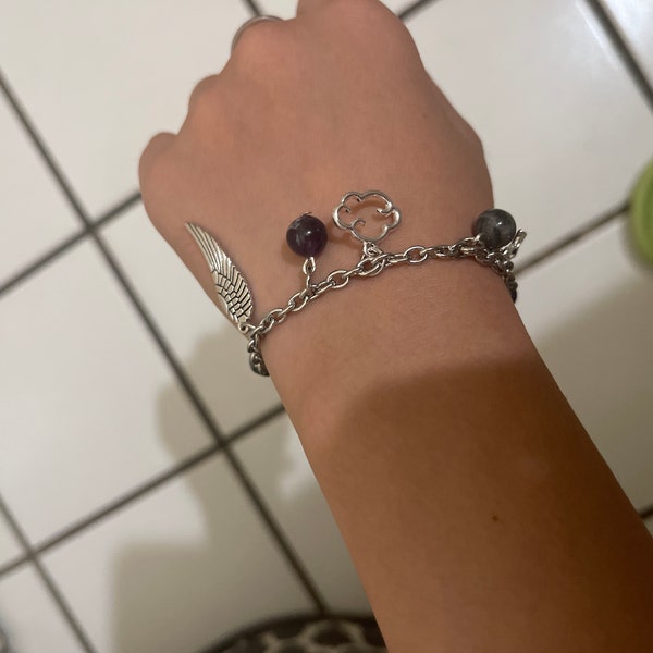 Morpheus Charm Bracelet, Greek God of Dreams, Greek Mythology Jewelry - Etsy