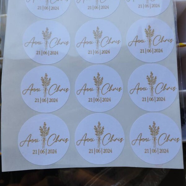 Personalisierte Logo Sticker, Quadrat sticker, danke Sticker ...