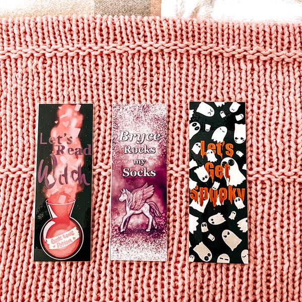 Bryce Rocks My Socks Bookmark OFFICIALLY LICENSED Crescent City Bryce ...