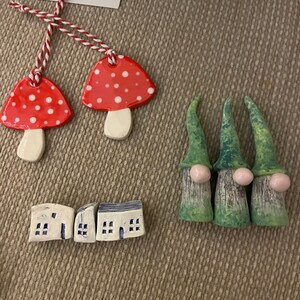 Ceramic Wizard Gnome Handmade Pottery Gnome Unusual Gift | Etsy