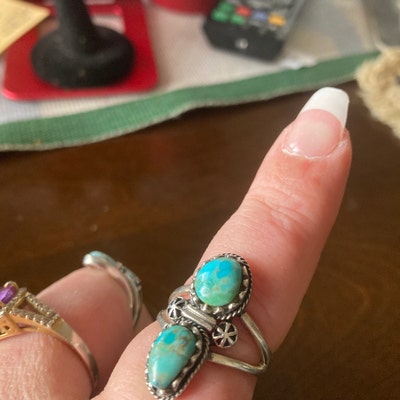 Doha Ring Sterling Silver Filigree Ring Large Ring - Etsy