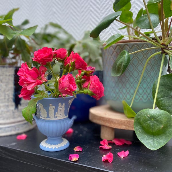 Mid Century Modern Enamel & Wood Box - Style of J. Capo Esmaltes ...