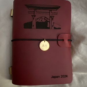 Custom Travel Journal, Travel Notebook, Personalized Leather Travel ...