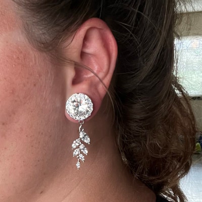 Black Feather Behemia Dangle Plugs victoria Piercing Gauges - Etsy