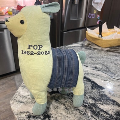 Memory SQUIRREL Handmade Keepsake Animal Made From Love One's Clothing ...