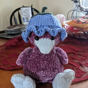 Dorsey Duckling Pdf Knitting Pattern Download Knitted Flat Written in ...