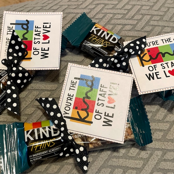 PRINTABLE M&M Gift Tags Many Many Thanks for All You Do Thank You Gift ...