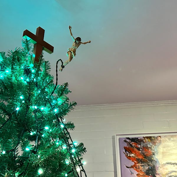 The Original Bunjesus - Bungee Jumping Jesus - Etsy