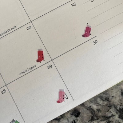 Happy Anniversary Cake Reminder Cute Kawaii Planner Stickers for Erin ...