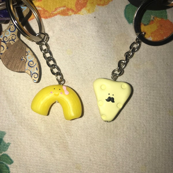 Mac and Cheese Keychain -valentines Day Gift - Christmas Gift- BFF Gift ...