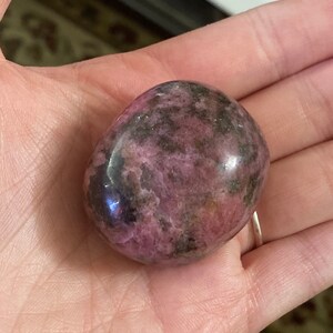 Rhodonite Hand Polished Stones: Choose How Many Pieces 'A' Grade ...