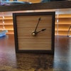 Minimalist Wood Desk Clock Rustic Shelf Clock With Numbers - Etsy