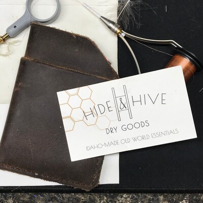 Handmade Leather Scarf Slide - Etsy