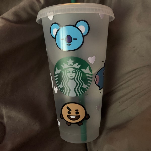 Hibiscus Custom Hibiscus 24oz Cold Cup, Flower Cup, Floral Cup ...
