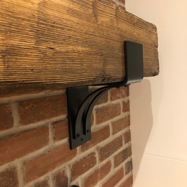 Mantel Mount Corbels, Fireplace Mantelmount, Shelf Brackets 4 Inch ...
