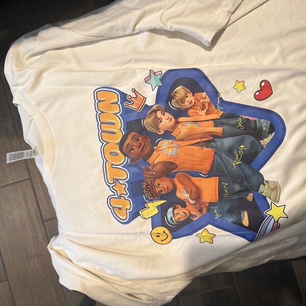 Turning Red 4 TOWN 2002 Tour Shirt, 4town Shirt, 4townies Shirt ...