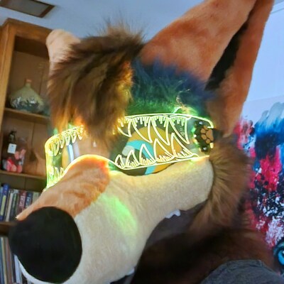 Cardboard Protogen Mask PDF FREE Link in Description - Etsy